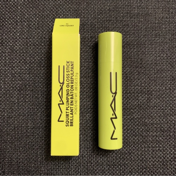 MAC Cosmetics | Makeup | New Mac Squirt Plumping Gloss Stick Like Squirt Sheer Lime Green Tinted ...